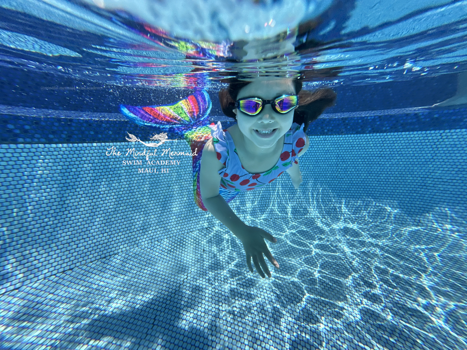 The mindful mermaid swim academy mini smile | The Mindful Mermaid